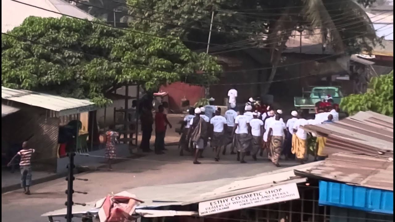 Christmas in Calabar: Ekpe display - YouTube