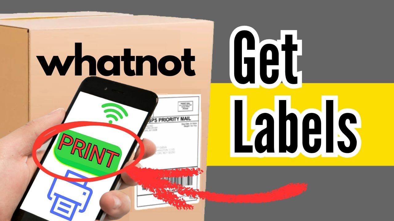 🚀 Easy Way to Print Whatnot Shipping Labels! 📦 Step-by-Step (2025 Guide ...