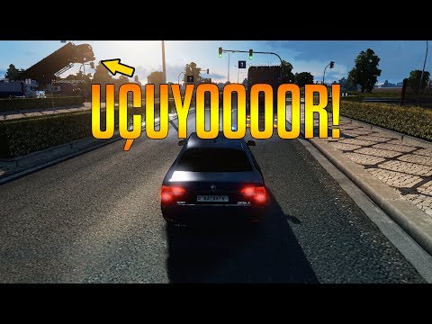 ADAM YUNUS GİBİ HAVAYA UÇTU | Adminlik #101 | ETS2MP
