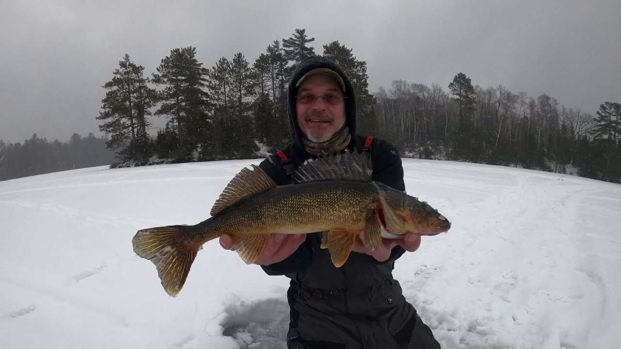 Mid winter walleye. How to target walleye. - YouTube