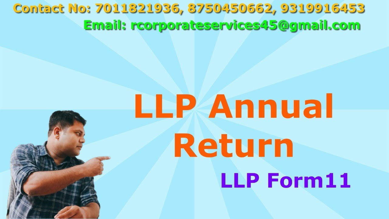 LLP Annual Return | LLP Form 11 in English - YouTube