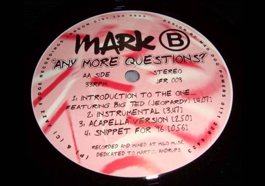 Mark B - Introduction To The One (Ft. Big Ted) - YouTube