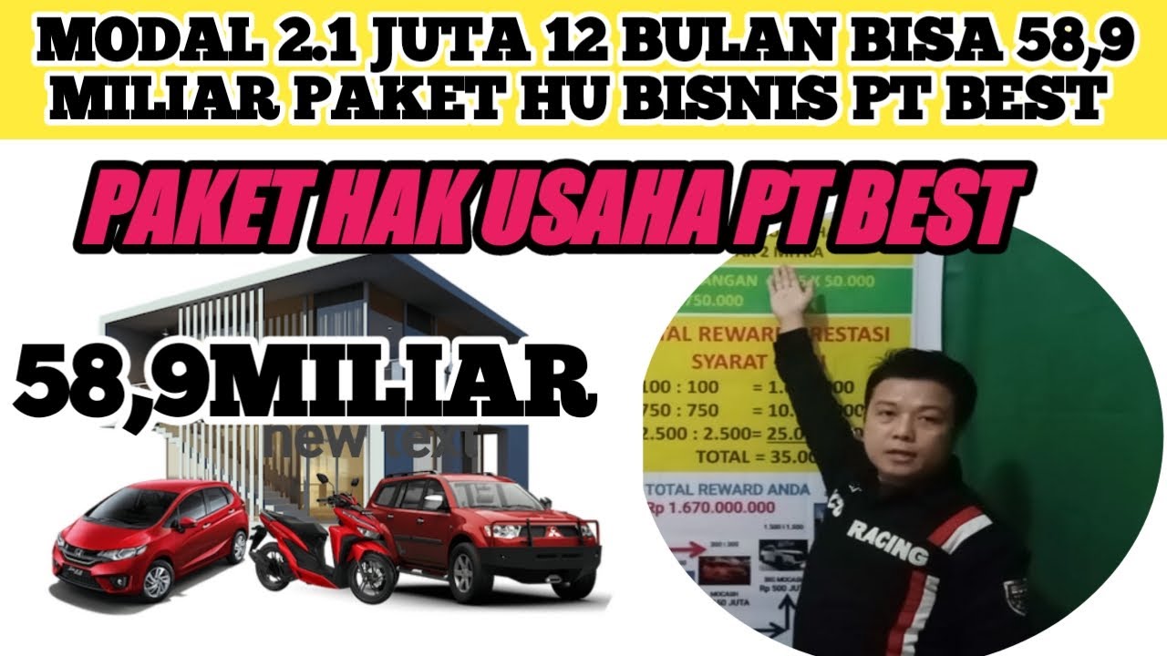 MEMILIH PAKET HAK USAHA SAAT DAFTAR BISNIS PT BEST - YouTube