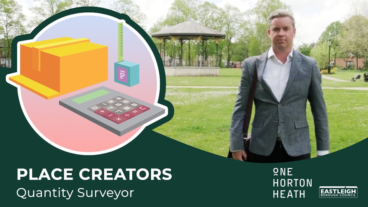 Place Creators - Meet Quantity Surveyor Steve Elder - YouTube