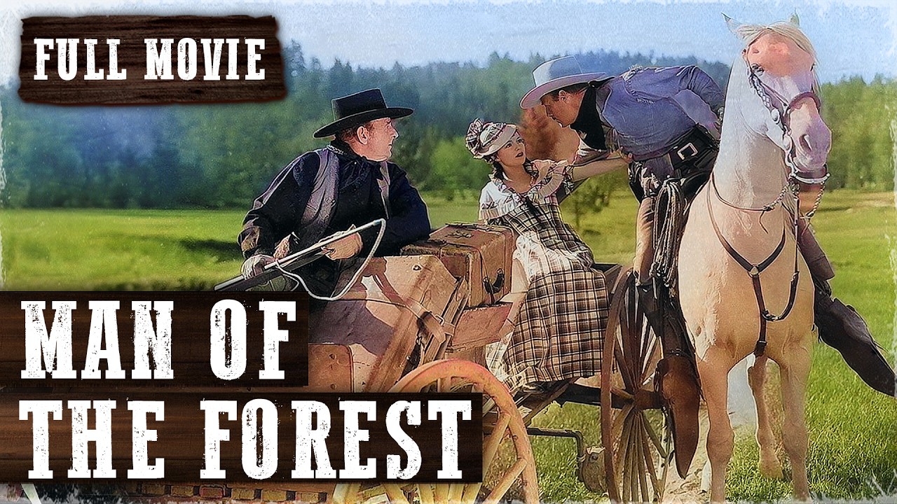 MAN OF THE FOREST | Randolph Scott | Full Western Movie | English ...