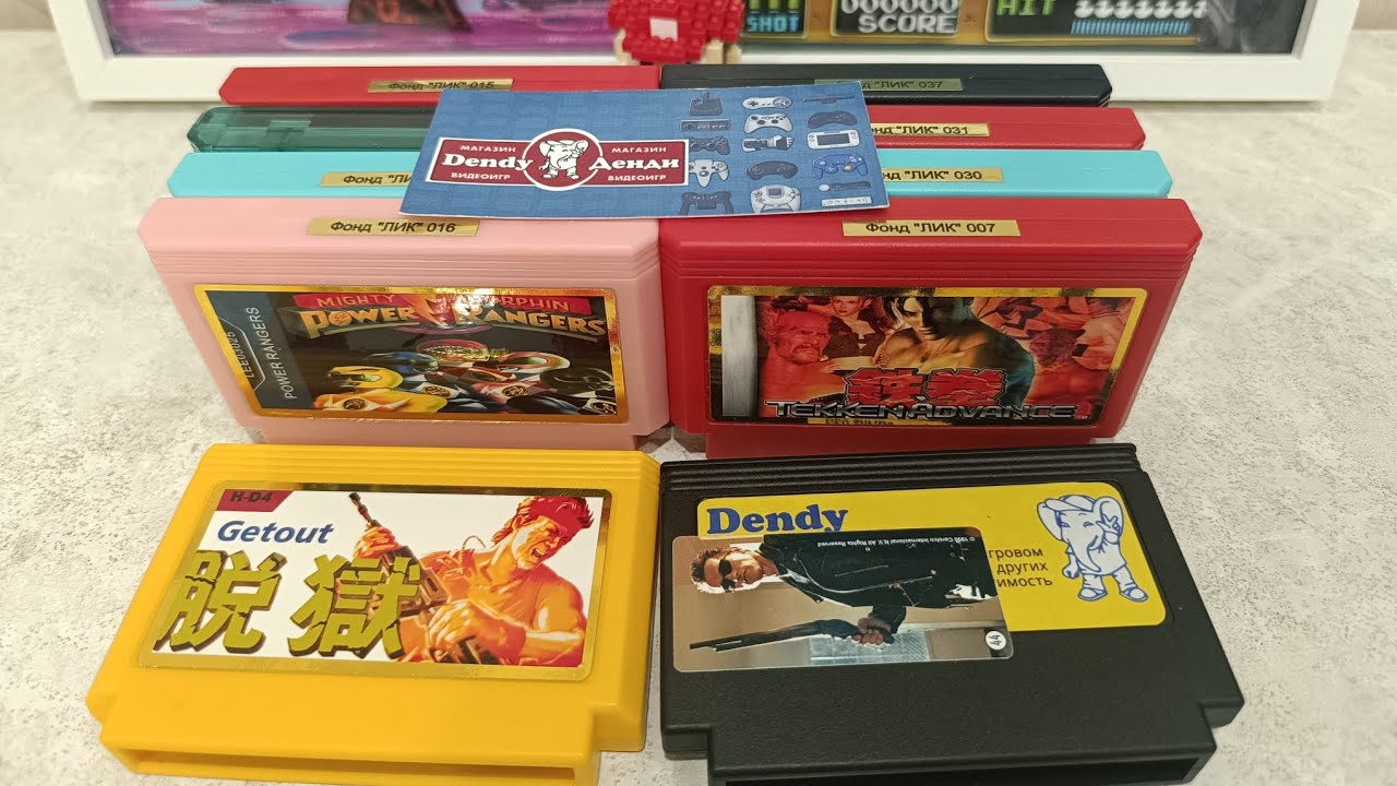 Восстановил картриджи для Dendy, новый уровень! /Dendy, Steepler, Cartridge - YouTube