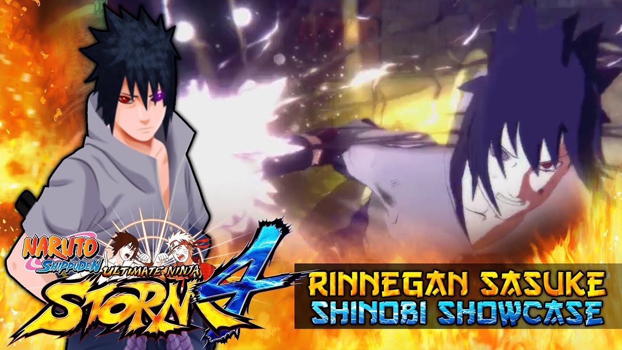 Rinnegan Sasuke Gameplay | Naruto Shippuden Ultimate Ninja Storm 4 ...