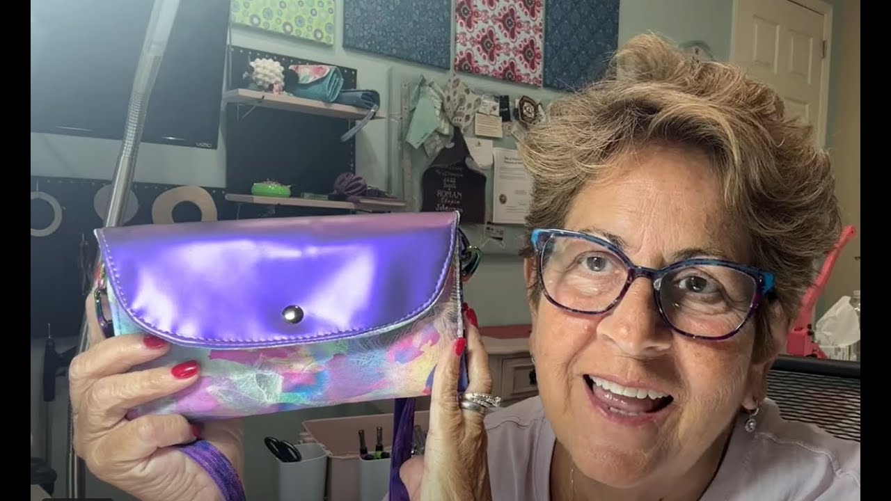 The Fold N Go Wallet a pattern by SewYours - YouTube