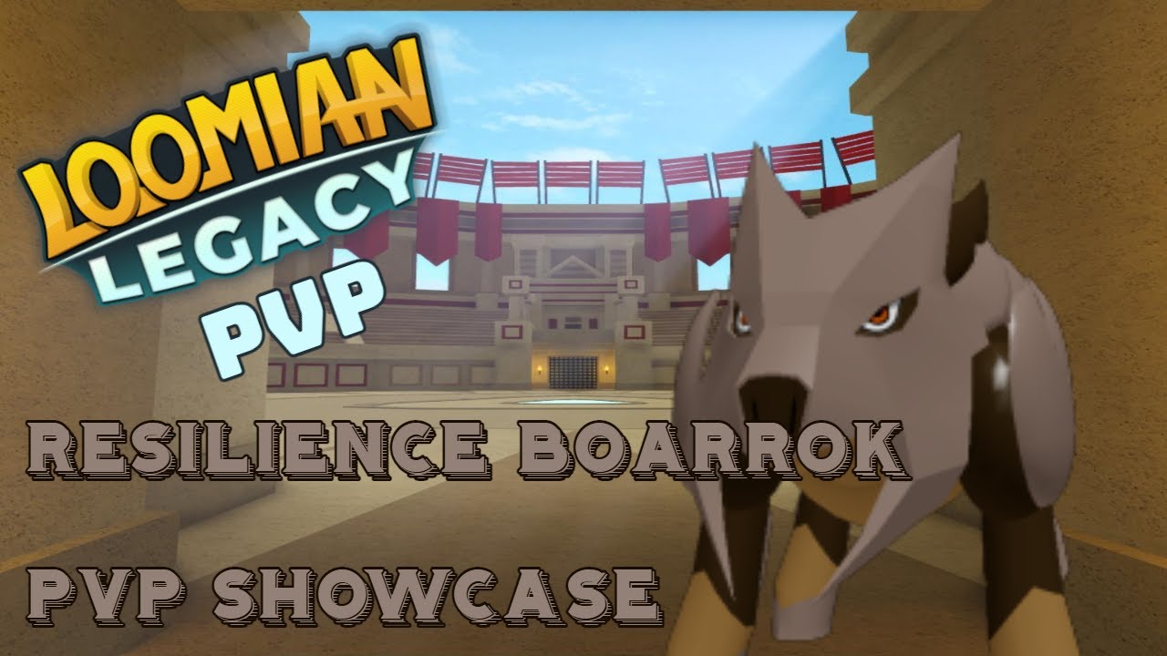 V Clever Boarrok Tanks the Meta! Loomian Legacy PvP Showcase - YouTube