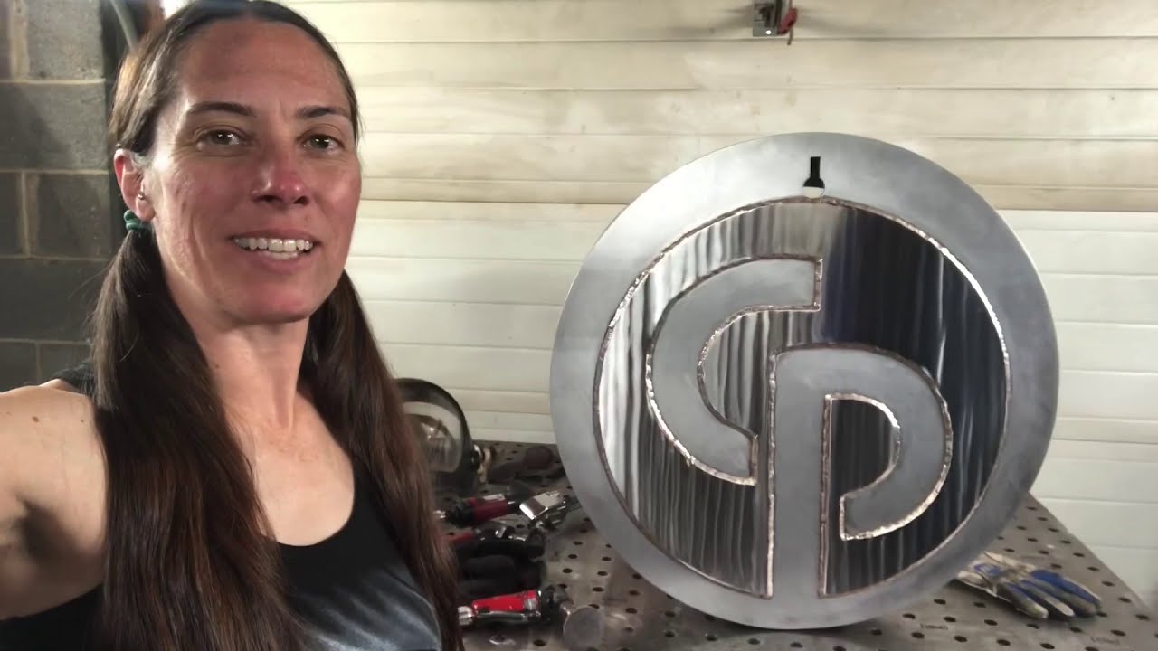 Chicago Pneumatic Masterpiece Metal Sculpture Welding Custom Sign ...