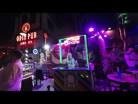 Nightlife in OLDTOWN Antalya (Kaleiçi) 4K