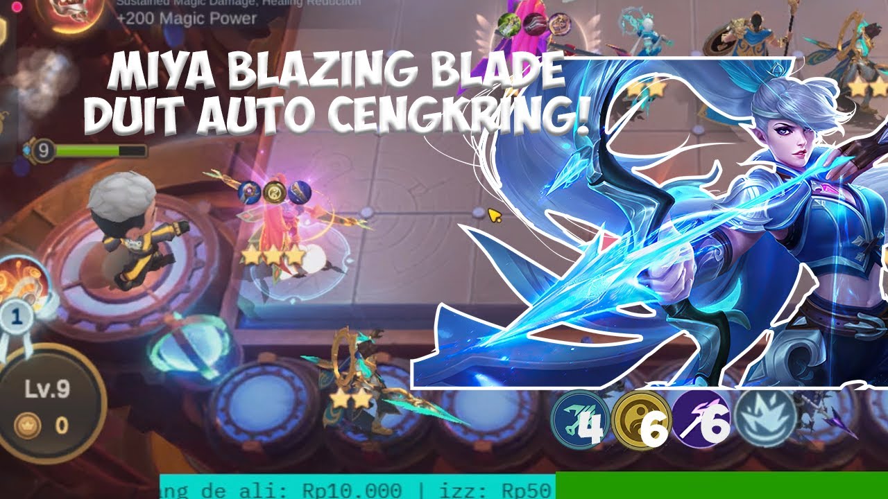 MIYA B3 LANCER + CADIA + GOLDEN STAFF + BLAZIN BLADE, DUIT TUMPAH BANGG ...