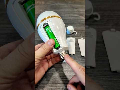 LED лампа аккумуляторная сама заряжает аккумуляторы