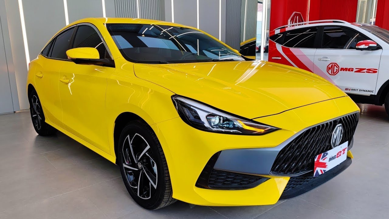 All New MG GT 2023 - Yellow Color | exterior and interior - YouTube