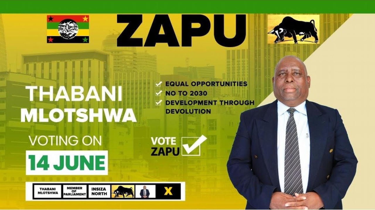 The UMD, MRP and FA support ZAPU's Thabani Mlotshwa's candidature - YouTube