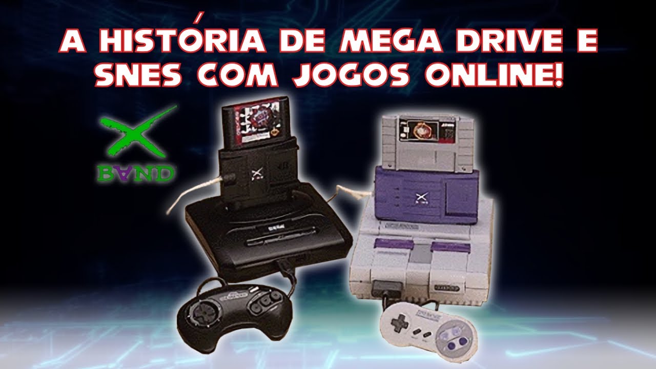 A história de Mega Drive e Snes com jogos Online! - YouTube