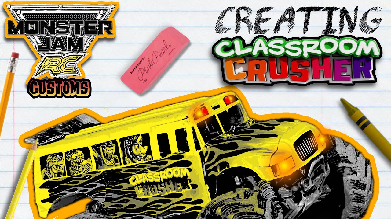 The Making Of The Classroom Crusher RC Truck 📚 | Monster Jam Rc: Season ...