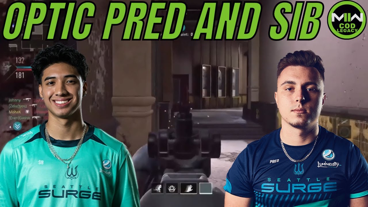 Karma on OpTic picking up Pred and Sib - YouTube