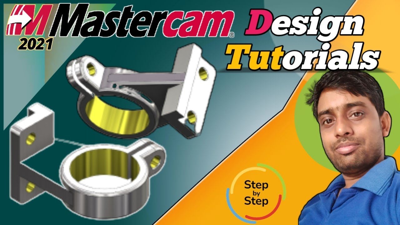 Mastercam Cad Tutorials I 3D CAD EXERCISES #cnc #cncmachining # ...