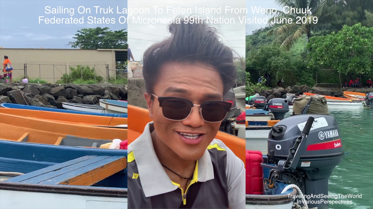 Sailing To Fefen Island From Weno, Chuuk, Federated States Of ...