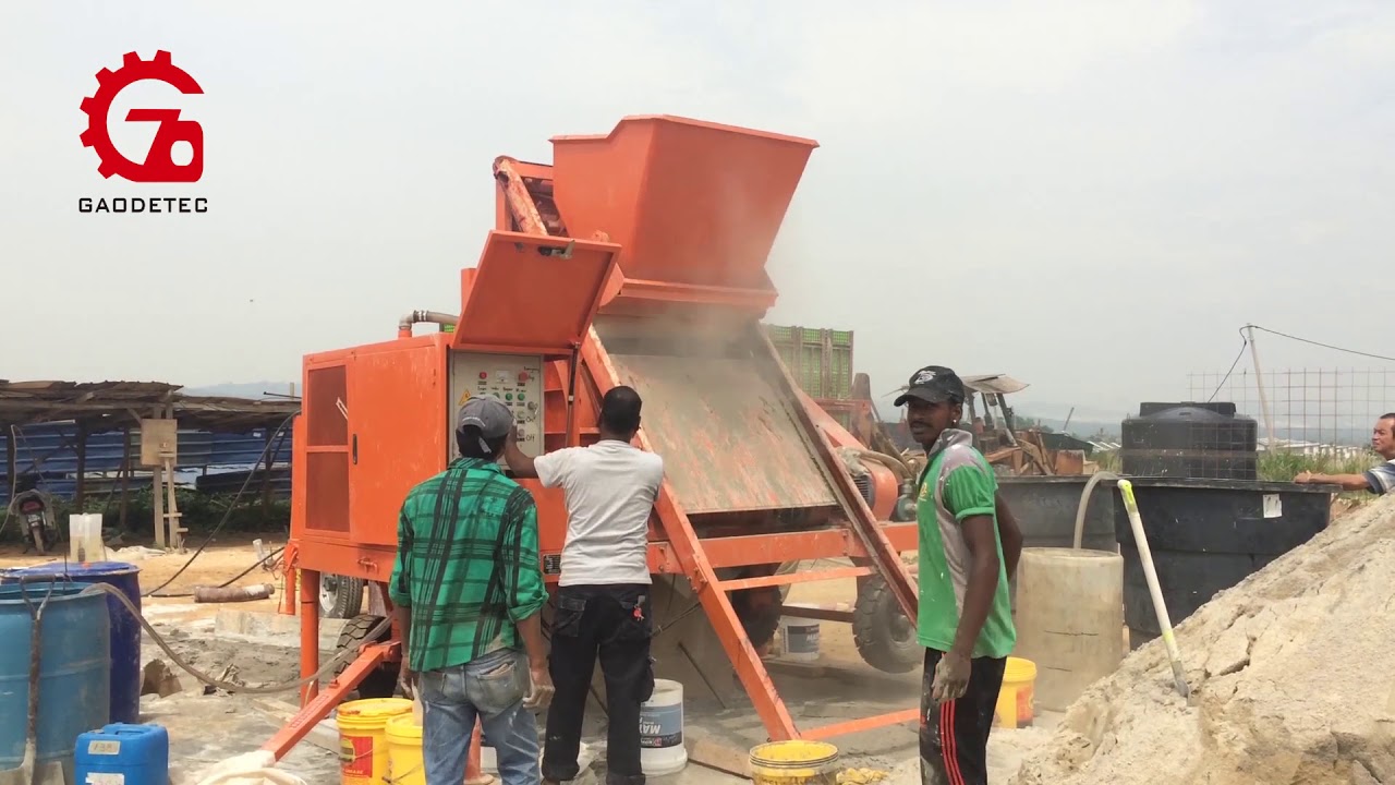 China cellular foam plate making machine for wall casting - YouTube