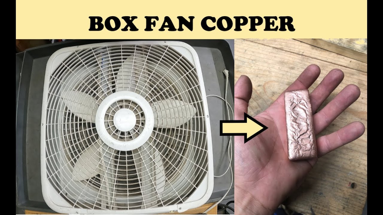 Scrapping a Box Fan - How Much Copper is Inside? - Trash to Treasure ...