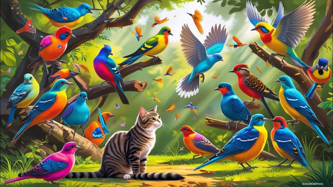 Cat TV for Cats to Watch🐹 Relaxing Videos for Cats | Cat tv Natural ...