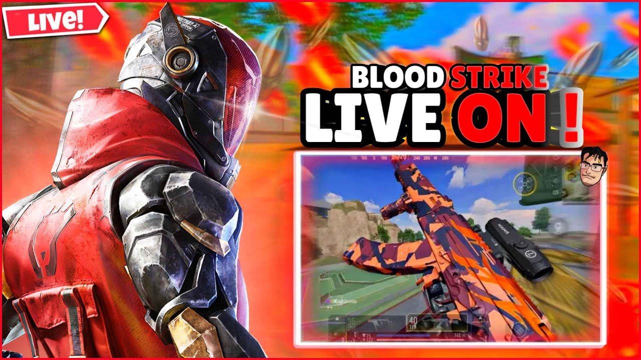 😱 JOGANDO BLOOD STRIKE PELA PRIMEIRA VEZ 😱 BLOOD STRIKE AO VIVO # ...