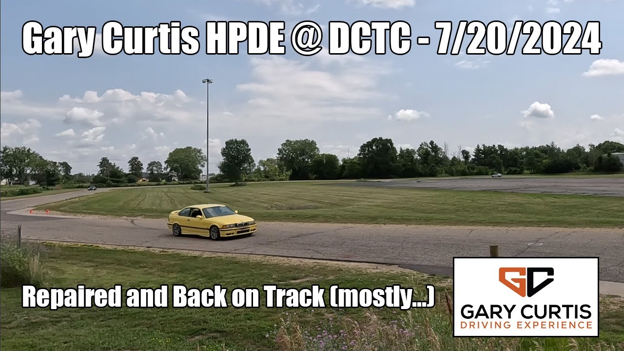 Gary Curtis Driving Experience @ DCTC - 7/20/2024 - YouTube