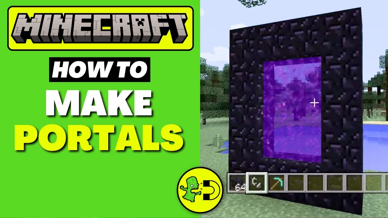 How to Make Minecraft Portals - YouTube
