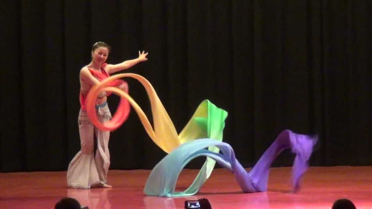 "Colorful Ribbon Dance" Performance by Ms. Ying Shi - YouTube