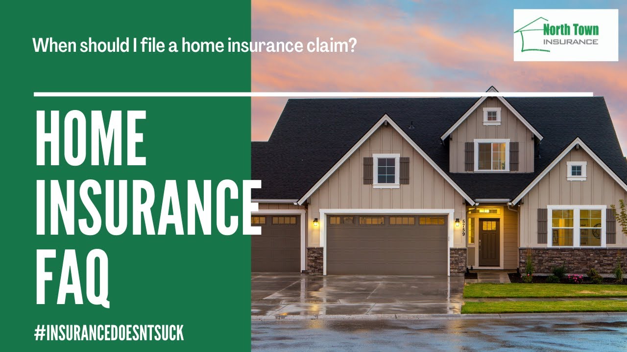 Home Insurance FAQ: When should I file a home insurance claim? - YouTube