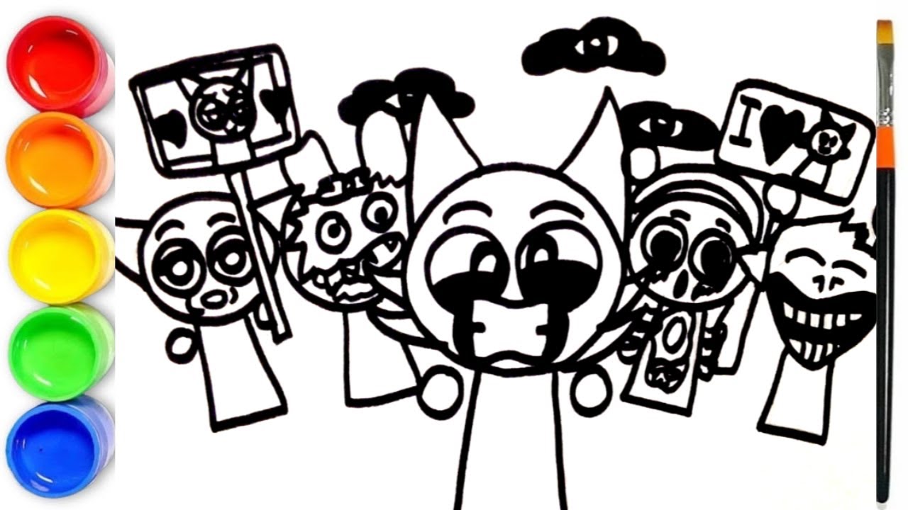 How to draw WENDA Incredibox Sprunki | WENDA GOT A FAN CLUB ...