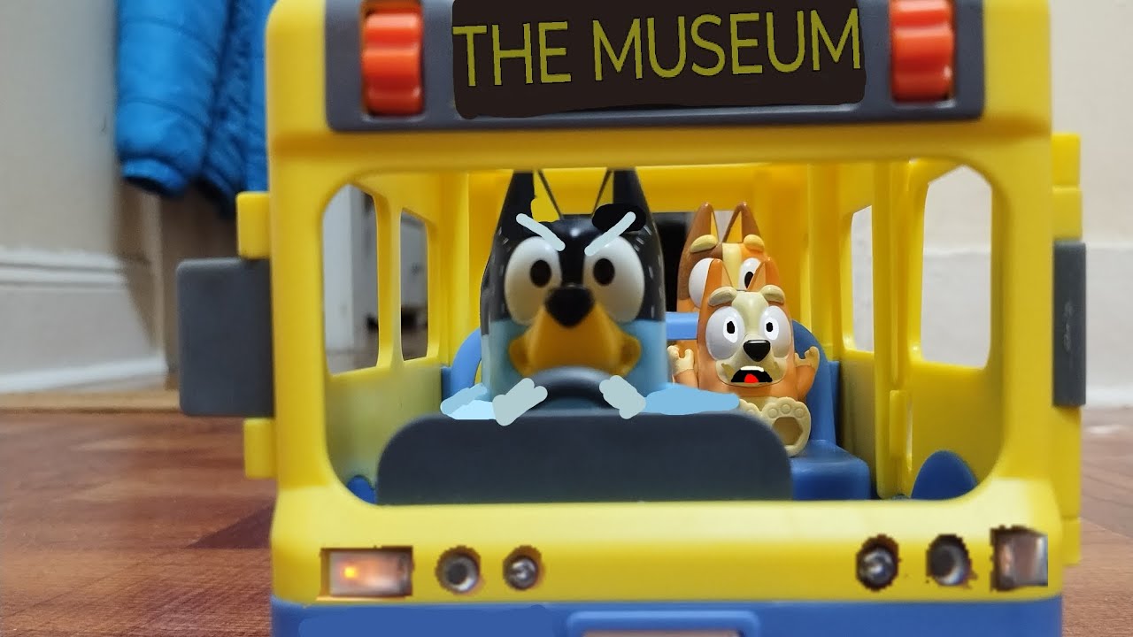 Silly Bluey Takes the bus - YouTube
