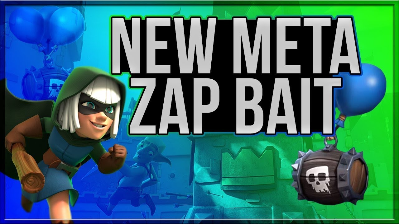 BEST MEGA KNIGHT ZAP BAIT DECK | NEW META DOMINATION | Clash Royale ...