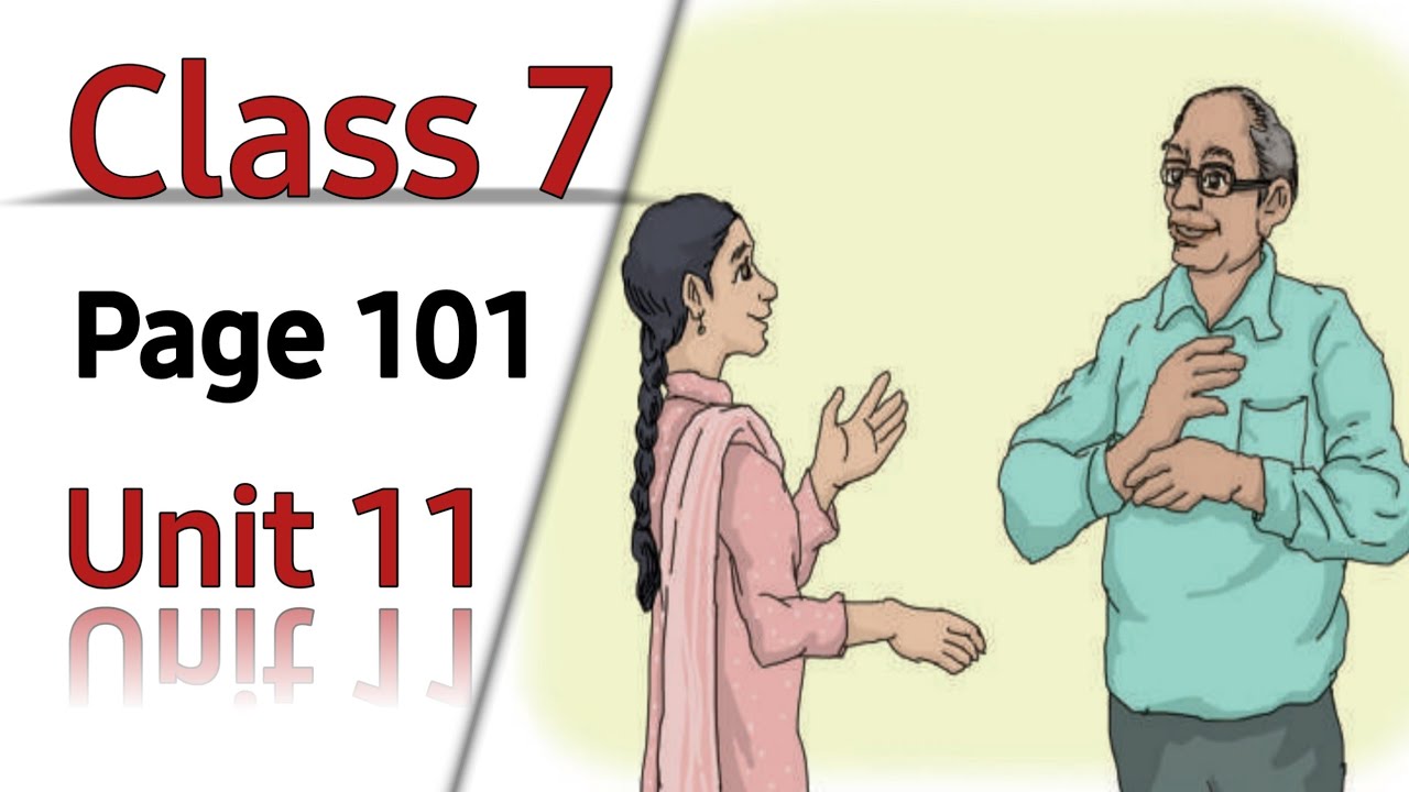 Class 7 Page 101 English |English Class 7 page 101 Solution - YouTube