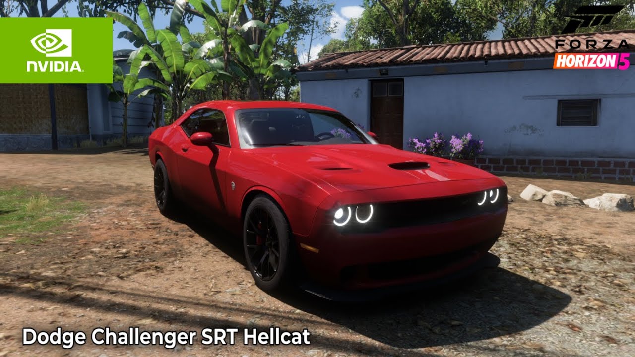 Dodge Challenger SRT Hellcat Test Drive Exhaust Sound || Forza Horizon ...
