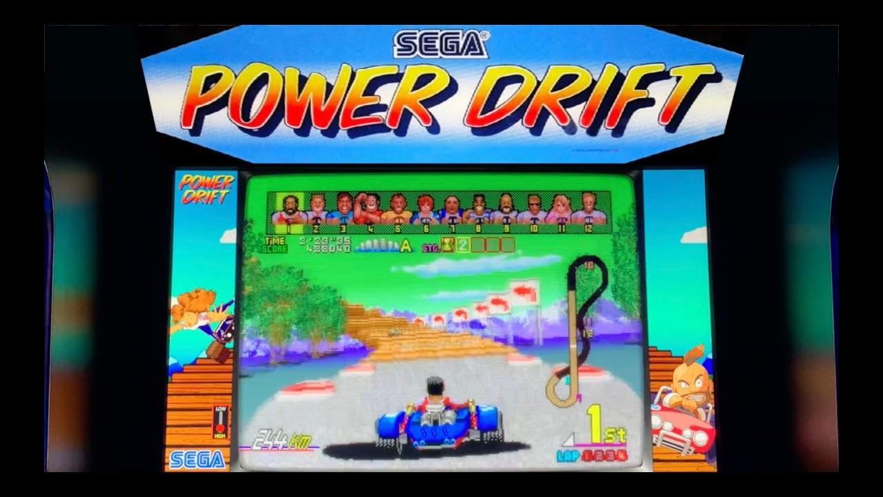 Power Drift: How far can I get on one credit - YouTube