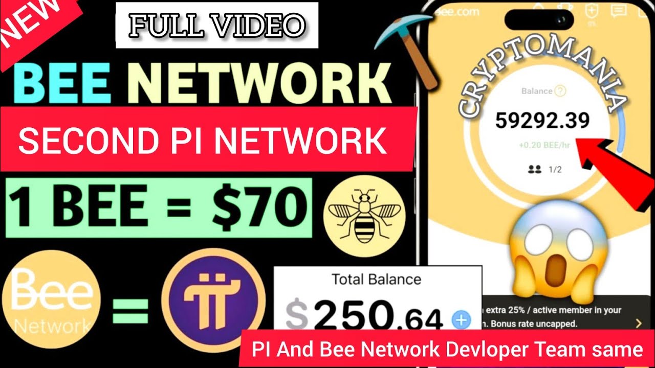 Bee Network Mining App 😱😱 | Bee Network Airdrop | Bee Network Mining ...