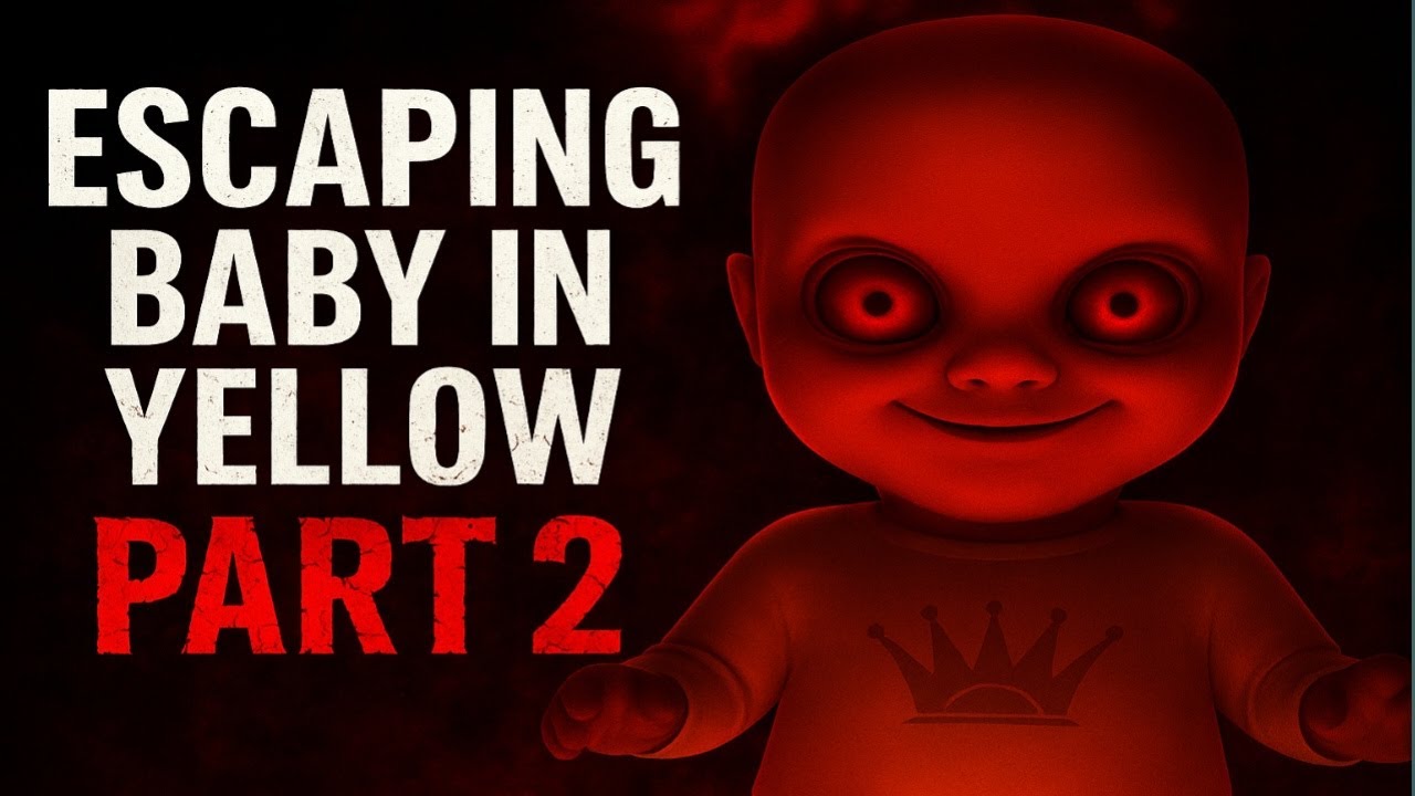 ESCAPING The Baby in Yellow 😱 | Part 2 (Scary Horror Game) - YouTube