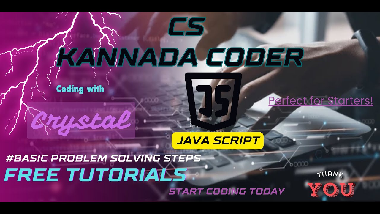 Problem Solving Steps in Javascript - YouTube