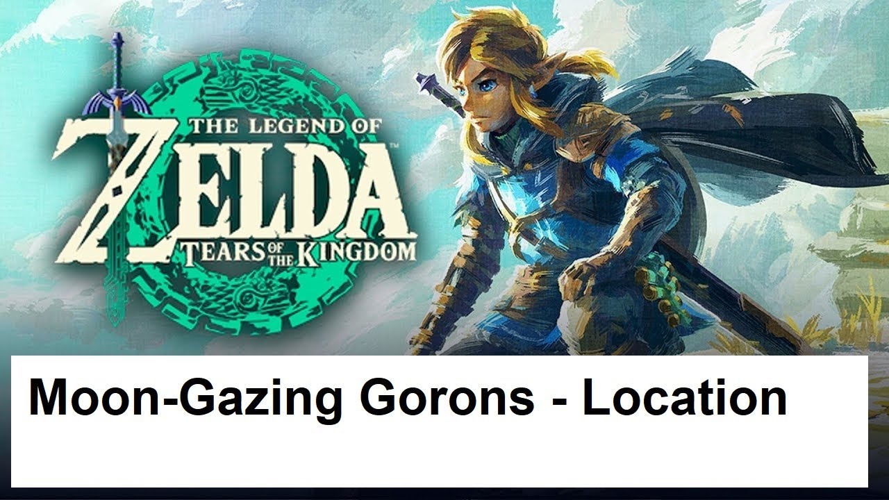 The Legend of Zelda Tears of the Kingdom - Moon Gazing Gorons ...