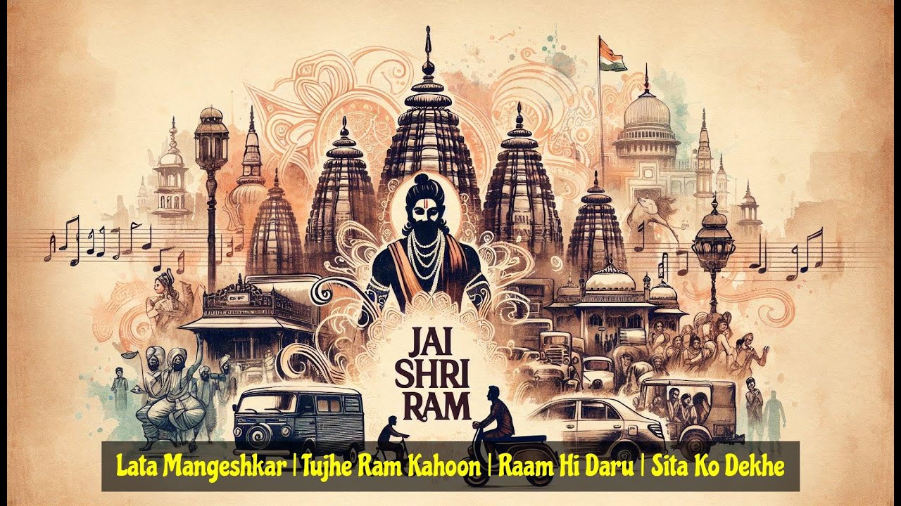 Lata Mangeshkar | Tujhe Ram Kahoon | Raam Hi Daru | Sita Ko Dekhe ...