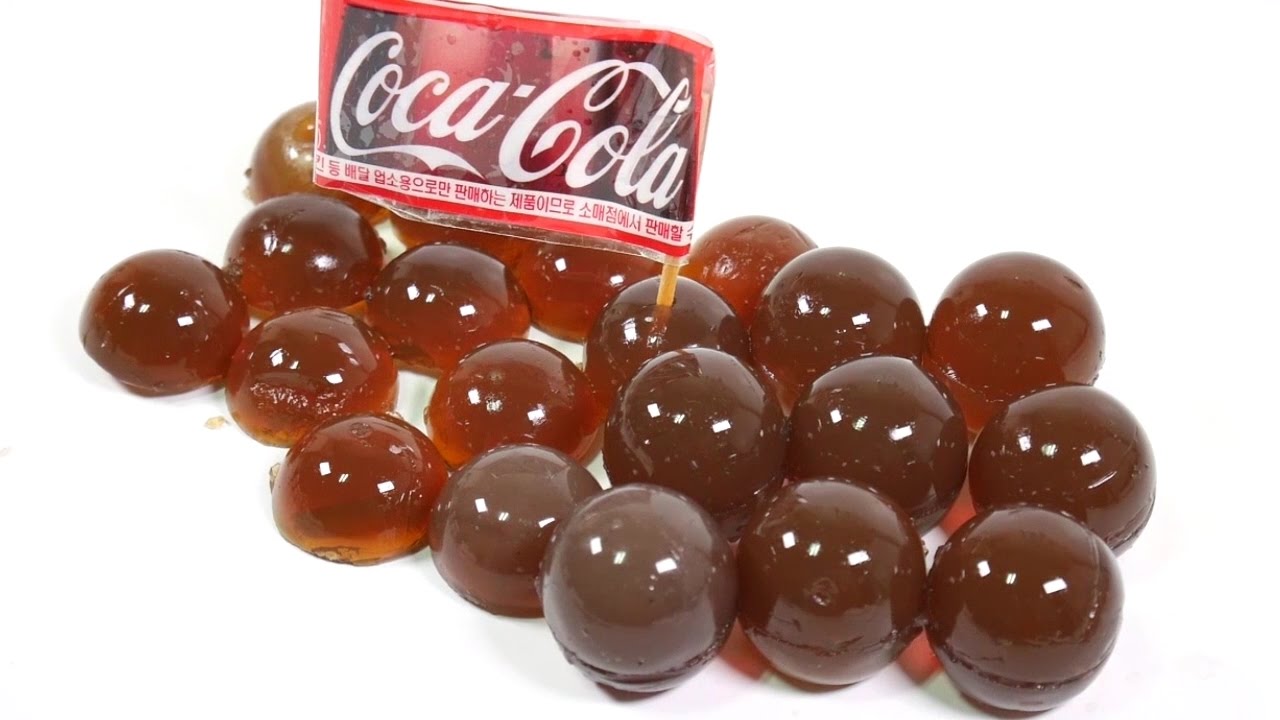 DIY How To Make 'Real Coca Cola Drinking Ball Jelly Gummy Pudding ...