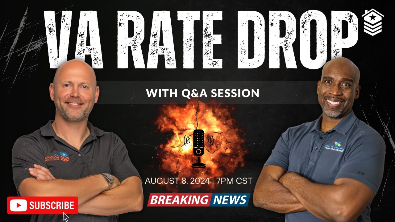 Rates Drop - VA Loan Edition - IRRRL & The Market Shift - YouTube