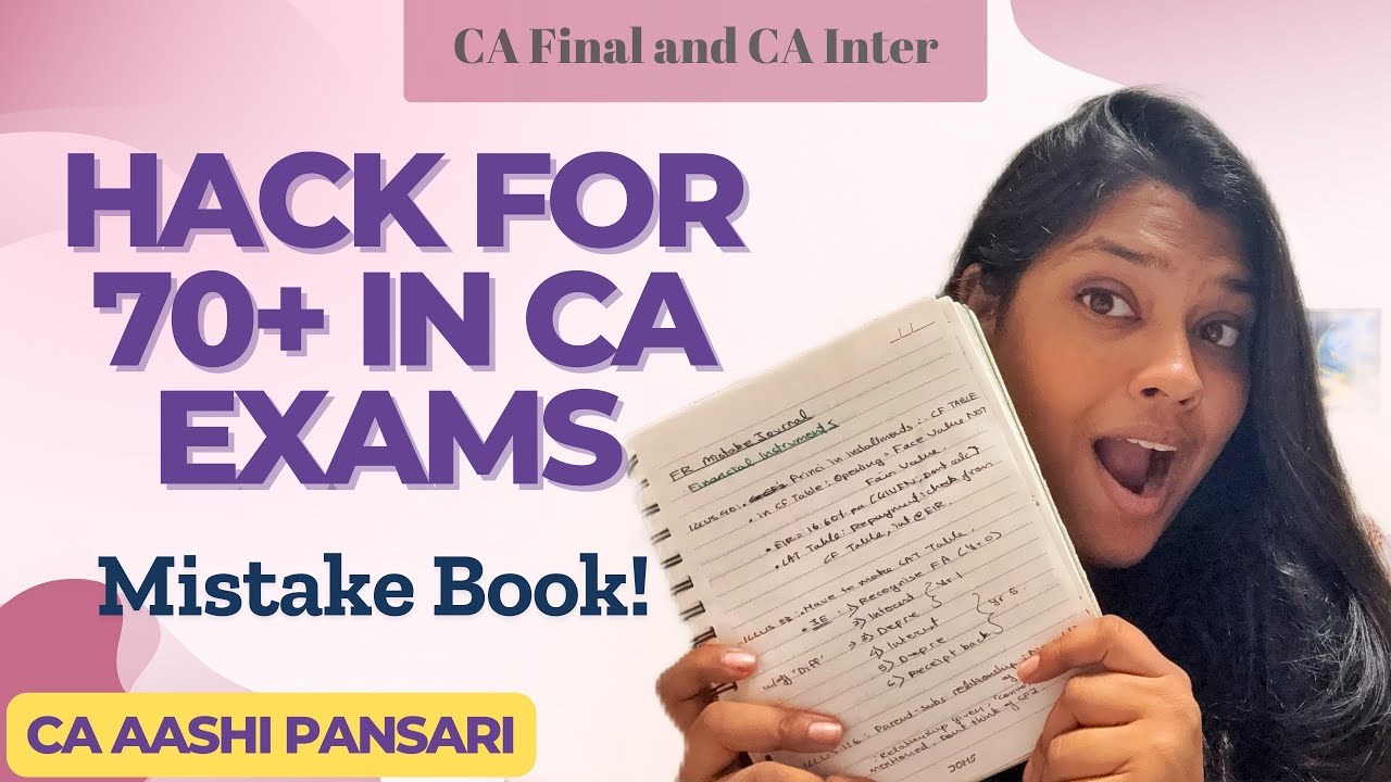 You will never repeat mistakes again! MOST requested video| Effective study method| CA Aashi ...