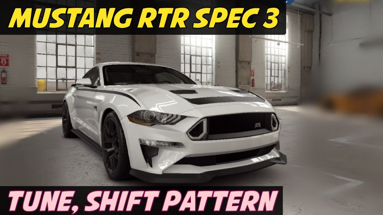 CSR2 Mustang RTR Spec 3 (FREE CAR) | Tune & Shift Pattern, Stage 5 ...