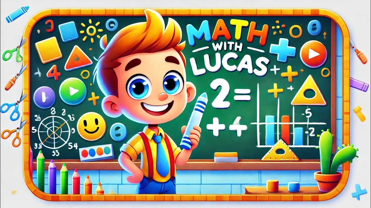 "Learning Math with Lucas: Fun and Easy Lessons for Kids!" 🧑🏻‍🏫📖 - YouTube