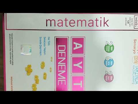 345 ayt matematik 4.denemesi ilk 10 soru çözümü.. #ucdortbes #ayt #deneme #sorucozumu
