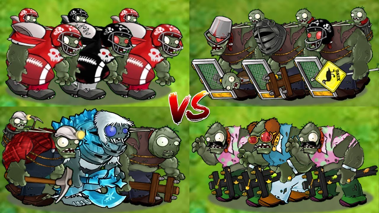 PVZ 1 Hybrid 3.2.1 Challenge - All Gargantuar Zombies Vs 3 Vases ...